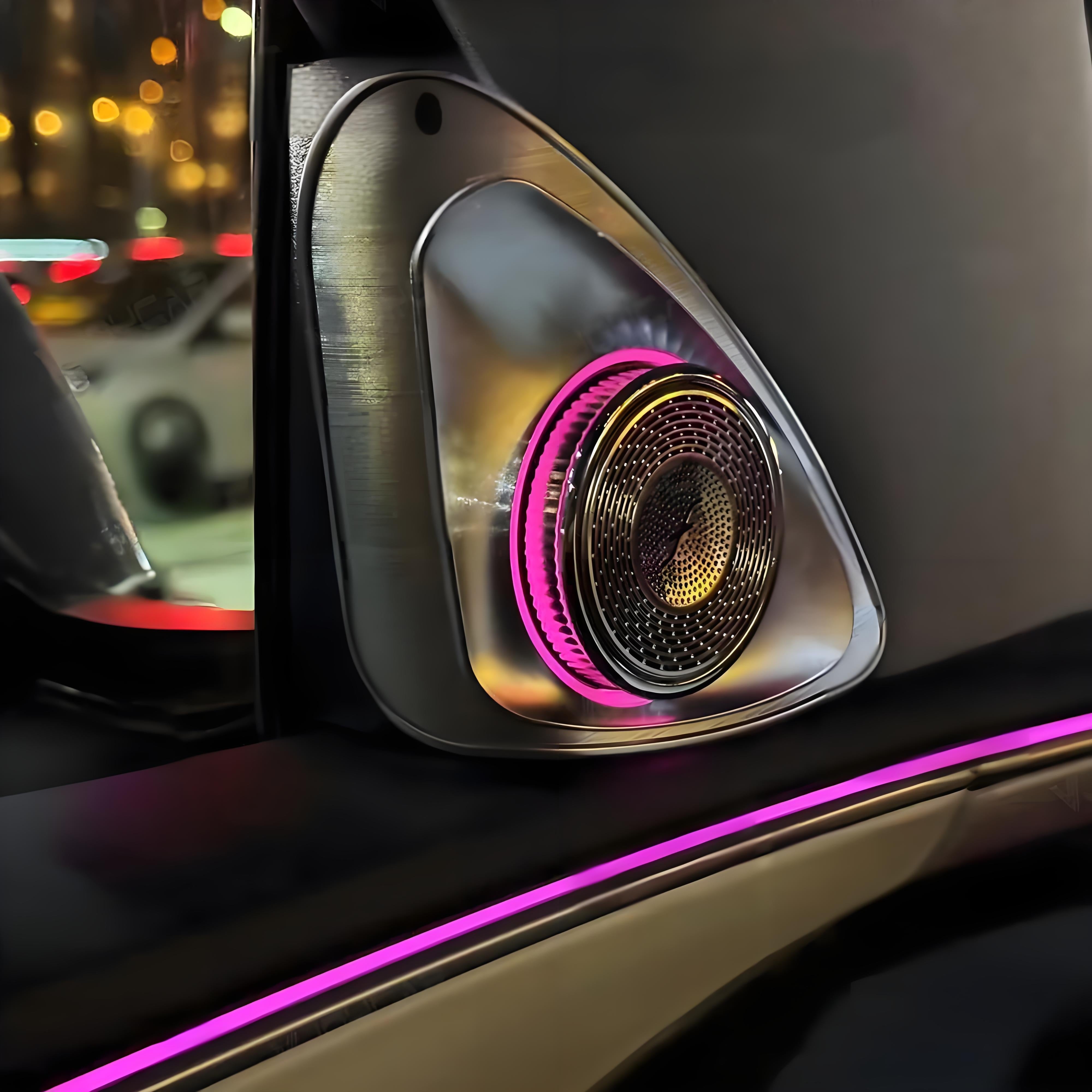 4D Rotating LED Ambient Tweeter Speakers for Tesla Model 3/Y | APTESL ...