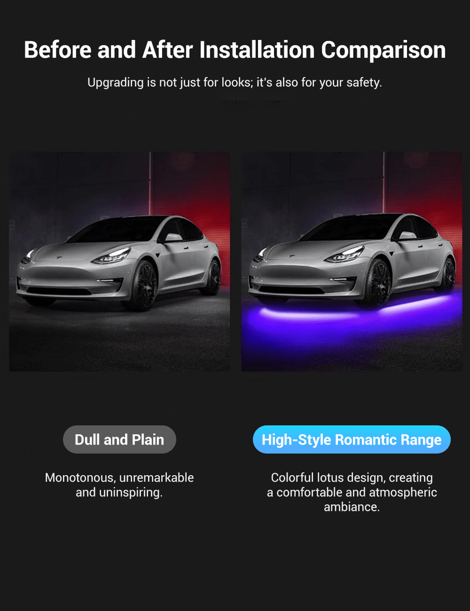 Tesla Interior Ambient Lights by APTESL | Model 3/Y/S LED Kits ...